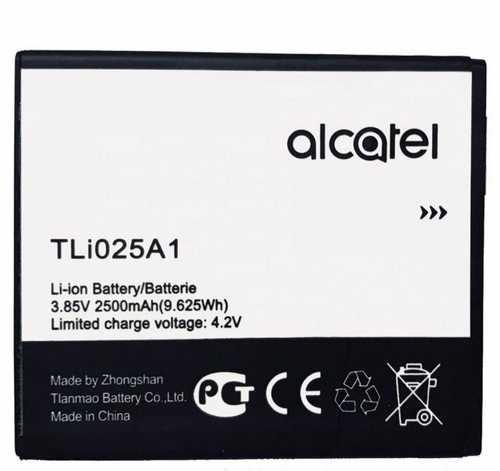 Аккумулятор на телефон alcatel TLi025a1