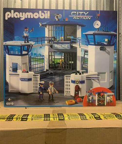 Playmobil 6919 Штаб полиции с тюрьмой