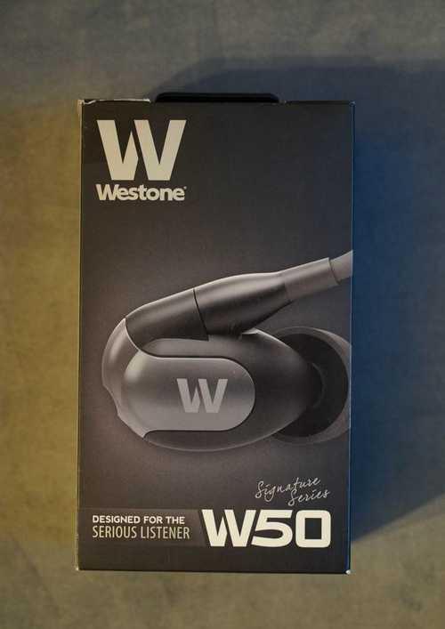 Наушники Westone W50 (5 драйверов на канал)