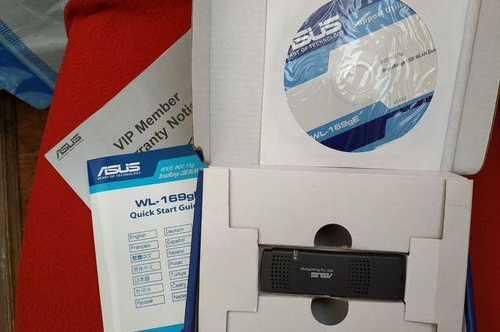 Wi-Fi адаптер Asus WL-169gE