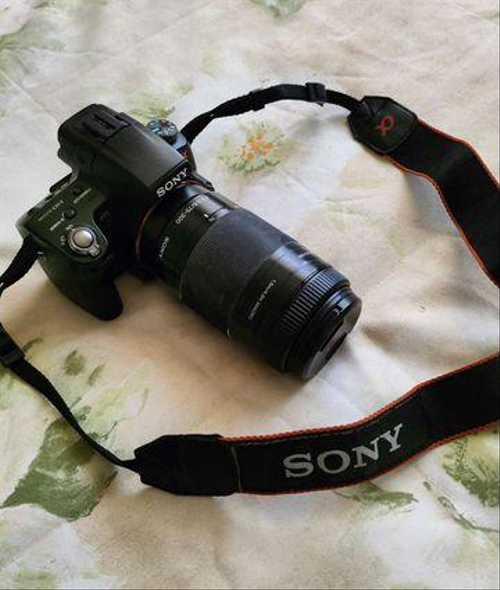 Зеркальный фотоаппарат sony
