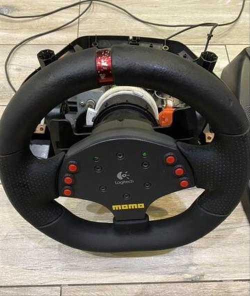 Logitech momo racing 900. Руль МОМО рейсинг 900 градусов.