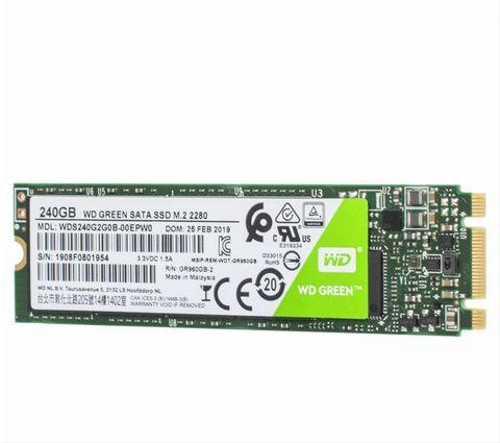 Western Digital SSD m2 240Gb