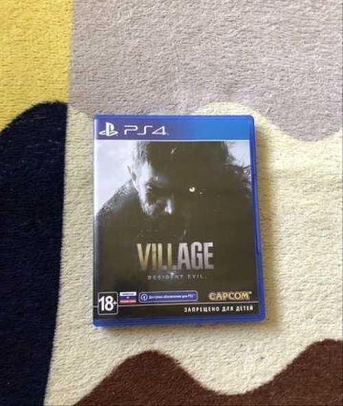 Игра для приставки PS4 Resident evill vilage