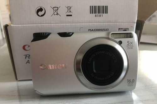 Фотоаппарат Canon PowerShot A3300 IS