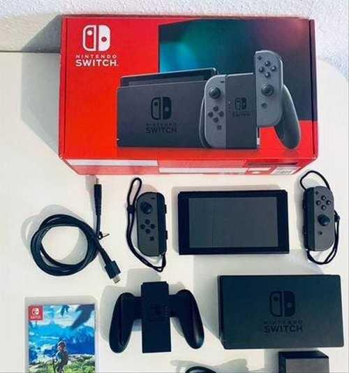 Nintendo Switch 32Gb (2 ревизия) + Zelda
