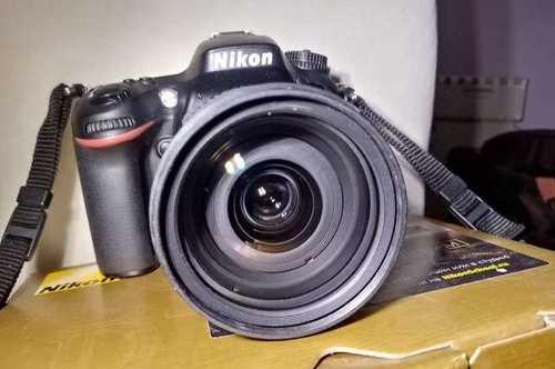 Nikon d7100 фотоаппарат + 2 объектива + вспышка