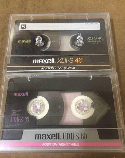 Аудиокассеты б/у maxell UD, udii, xlii-S из коллек