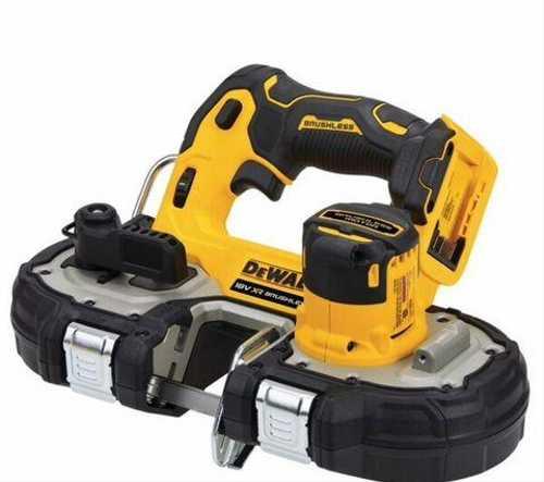 Акк. ленточная пила по металлу dewalt DCS377NT