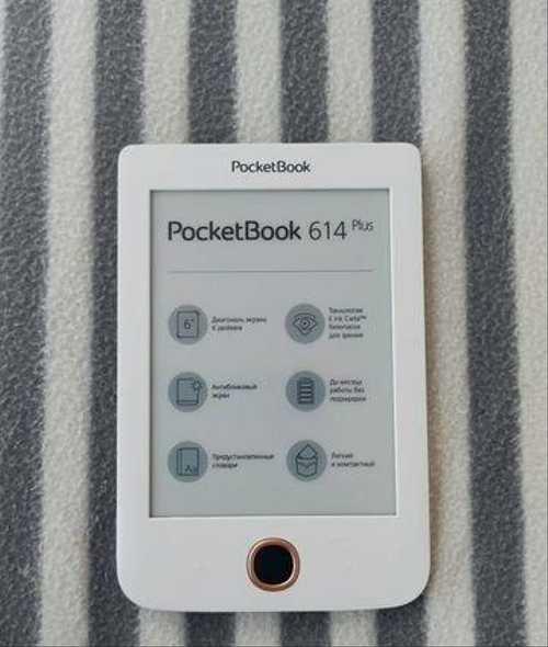 Электронная книга PocketBook 614 Plus White