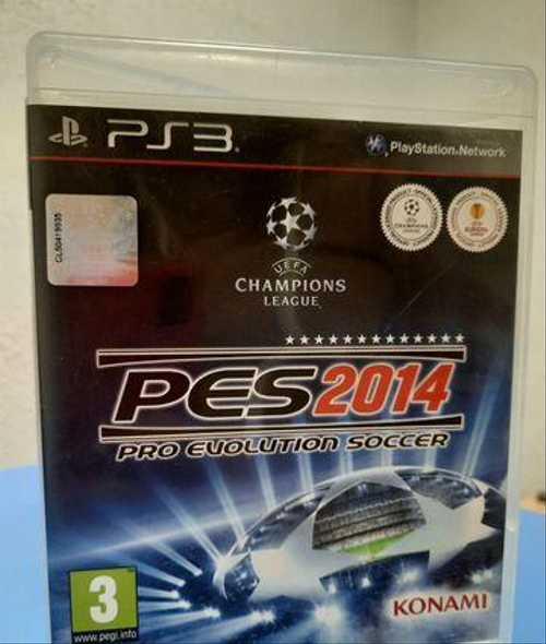 Pro Evolution Soccer 2014 (PES) для PS3