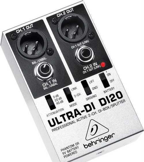 Директ-бокс Behringer Ultra-DI DI20