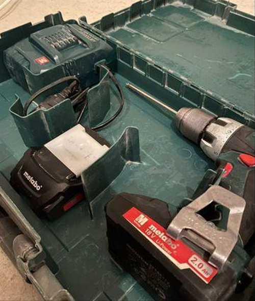 Дрель шуруповерт metabo BS 18 LT