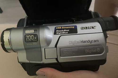 Видеокамера кассетная sony dcr-trv250e