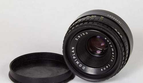 Объектив, Domiplan, 2,8/50 Automatic Lens (М42)