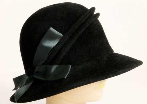 Шляпа 1950е фетр Пассаж антикварная старинная