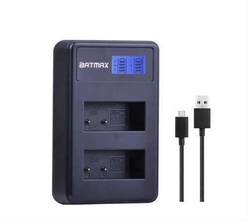 Двойное USB зарядное устройство LP-E17 Batmax