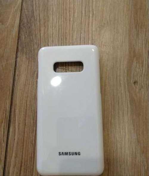 Чехол Samsung s10e оригинальный с led - подсветкой