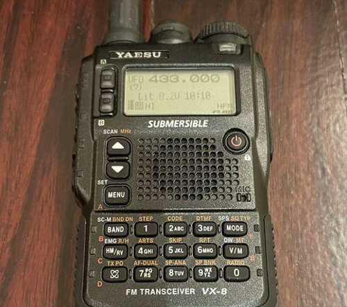 Радиостанция Yaesu VX-8 + GPS