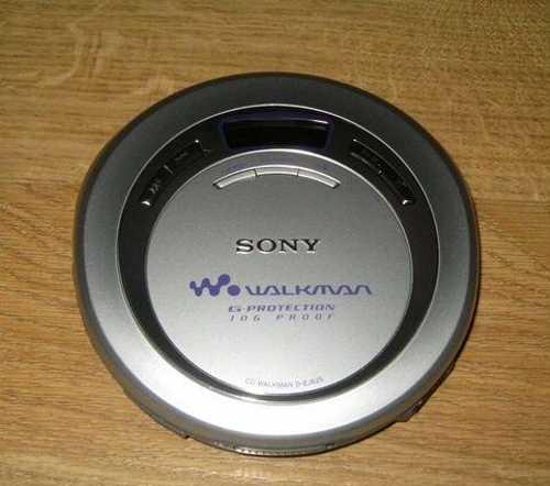 CD-плеер Sony Walkman D-EJ625 с пультом в коробке