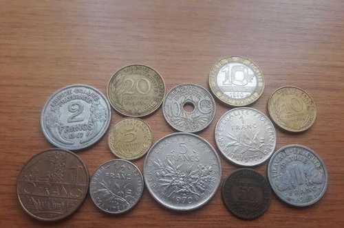 Набор монет Франции