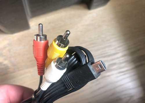 Кабель canon (USB mini - 3 RCA )