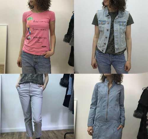 Пакет брендовых вещей. Размер XS-S