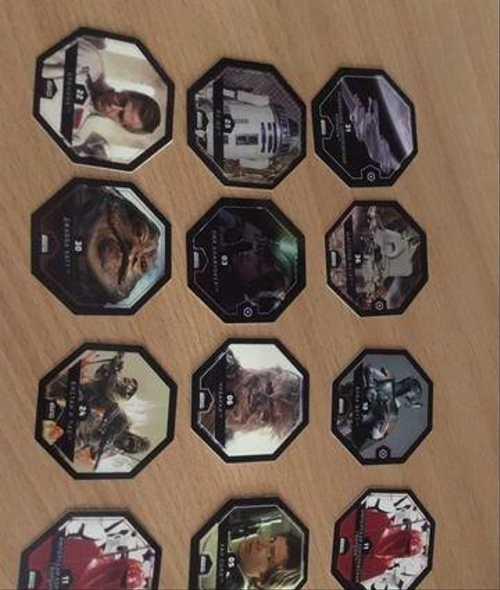 Фишки-карточки Звездные войны