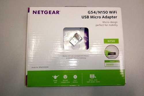 WiFi USB адаптер netgear WNA1000N, новый