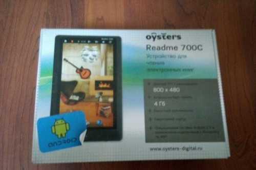 Электронная Книга Oysters Readme 700C (новая)