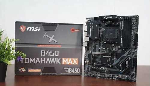 Новая MSI B450 tomahawk MAX