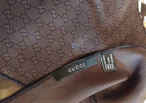 Шёлковый платок Gucci оригинал