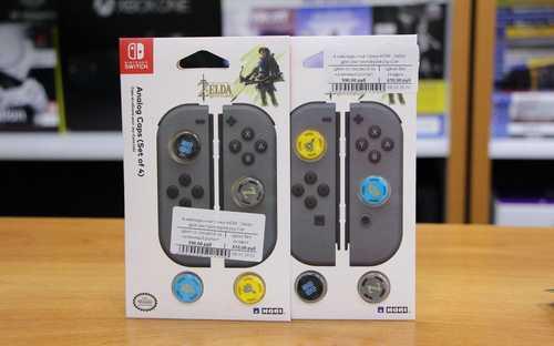 Накладки на стики Hori Zelda для Joy-Con Switch