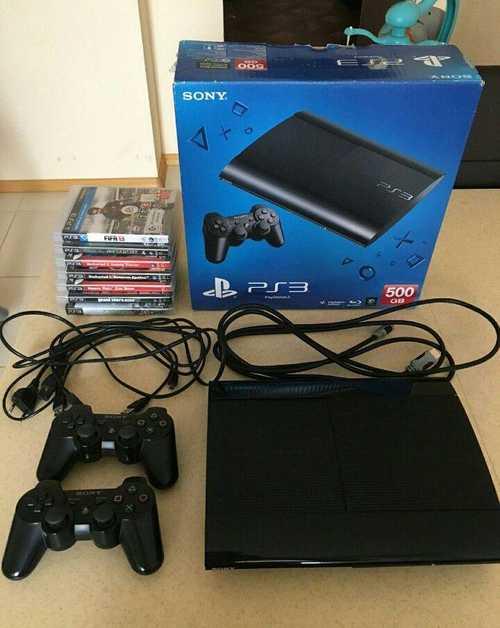 Sony PS3 +сборник игр 50/75/120шт