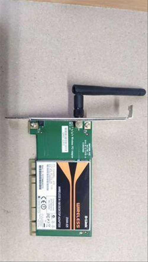 PCI Express wifi адаптер D-link DWA-525