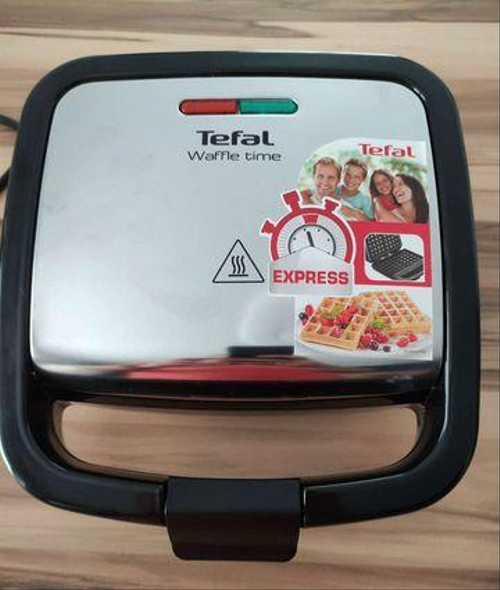 Вафельница tefal новая
