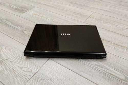 Игровой ноутбук MSI\core I3 второго поколения