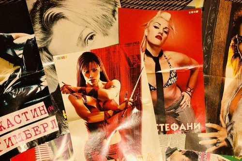 Постеры плакаты звезд 90-х 2000-х