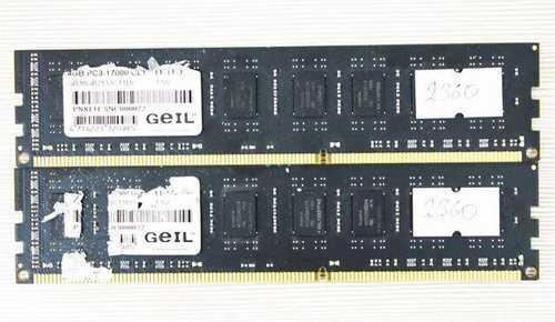 Оперативная память DDR3 4 GB 2133 MHz Geil