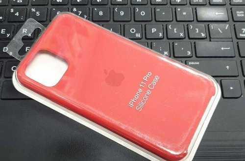 Silicone Case iPhone 11pro Red