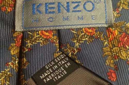 Галстук мужской винтаж Kenzo