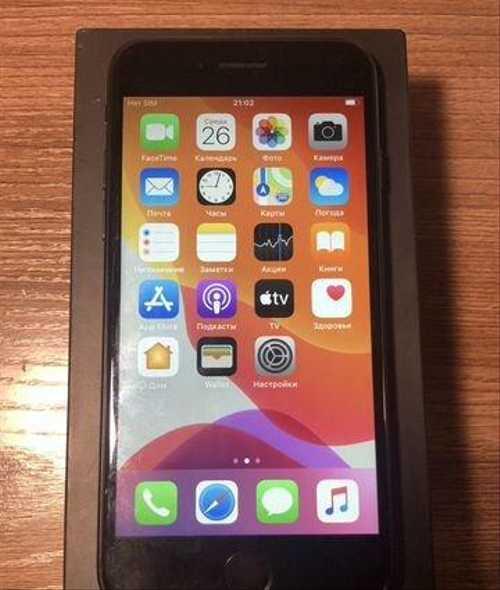 Телефон iPhone 7 Black 32gb