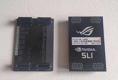 SLI мост Asus, ASRock, nVidia