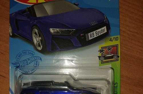 Hot wheels машинки 2019 audi R8 spyder