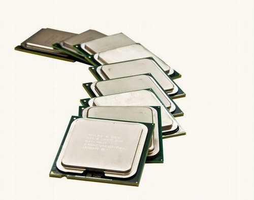 Процессоры на сокетах LGA775, 478