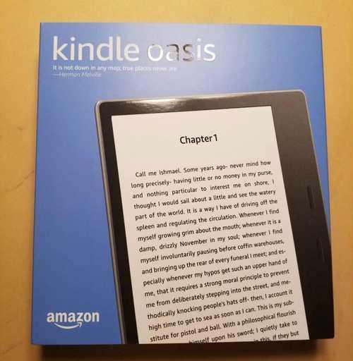 Эл книги Amazon Kindle Oasis 2018 8Gb - новые