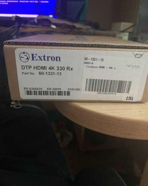 Приёмник extron DTP hdmi 4K 330 Rx