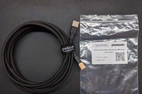 USB кабели Hi-FI Ghent audio jssg360, U21 Y
