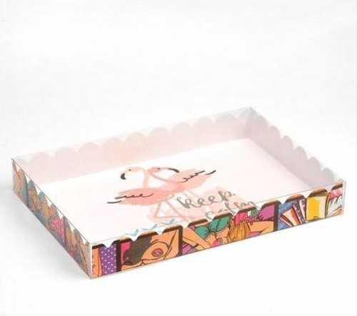 Коробка для подарка печенья шоколада медиантов