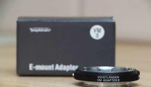 Адаптер Voigtlander Leica M - Sony E